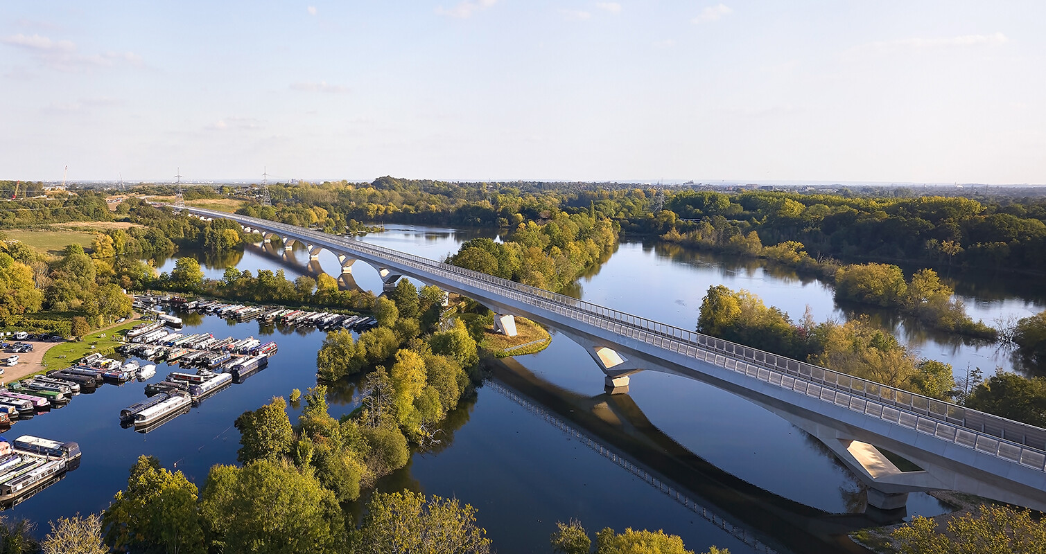 HS2 Colne Valley Viaduct | Bridges and Infrastructure | Projects | GRIMSHAW
