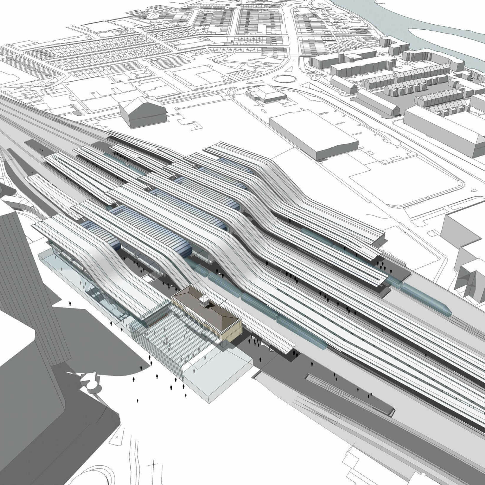 Reading Station | Rail and Mass Transit | Projects | GRIMSHAW