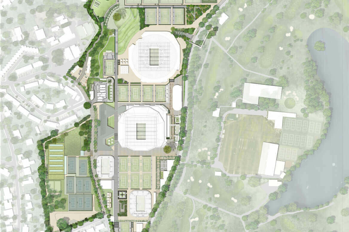 Wimbledon Master Plan | Sports | Projects | GRIMSHAW