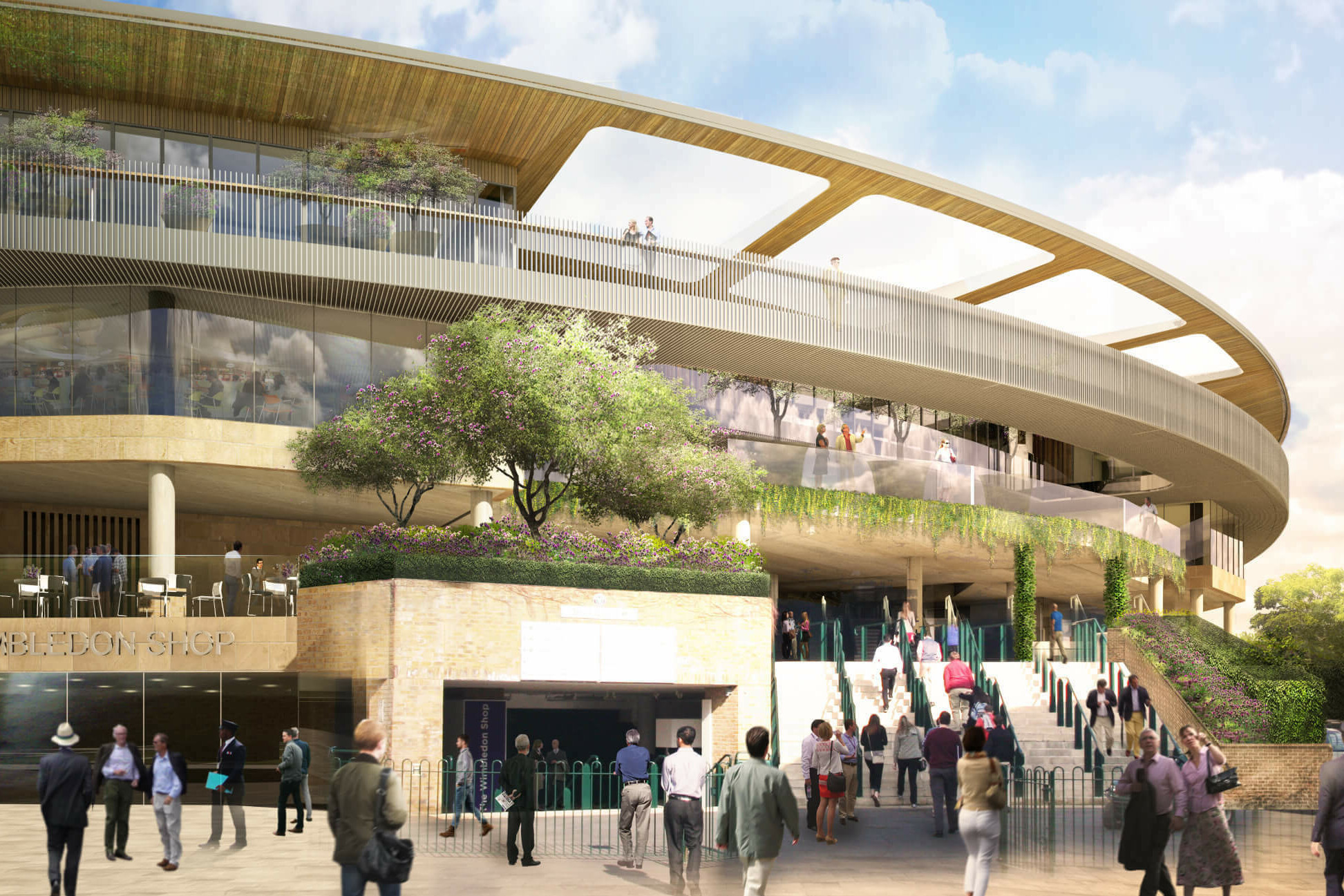 Wimbledon Master Plan | Sports | Projects | GRIMSHAW