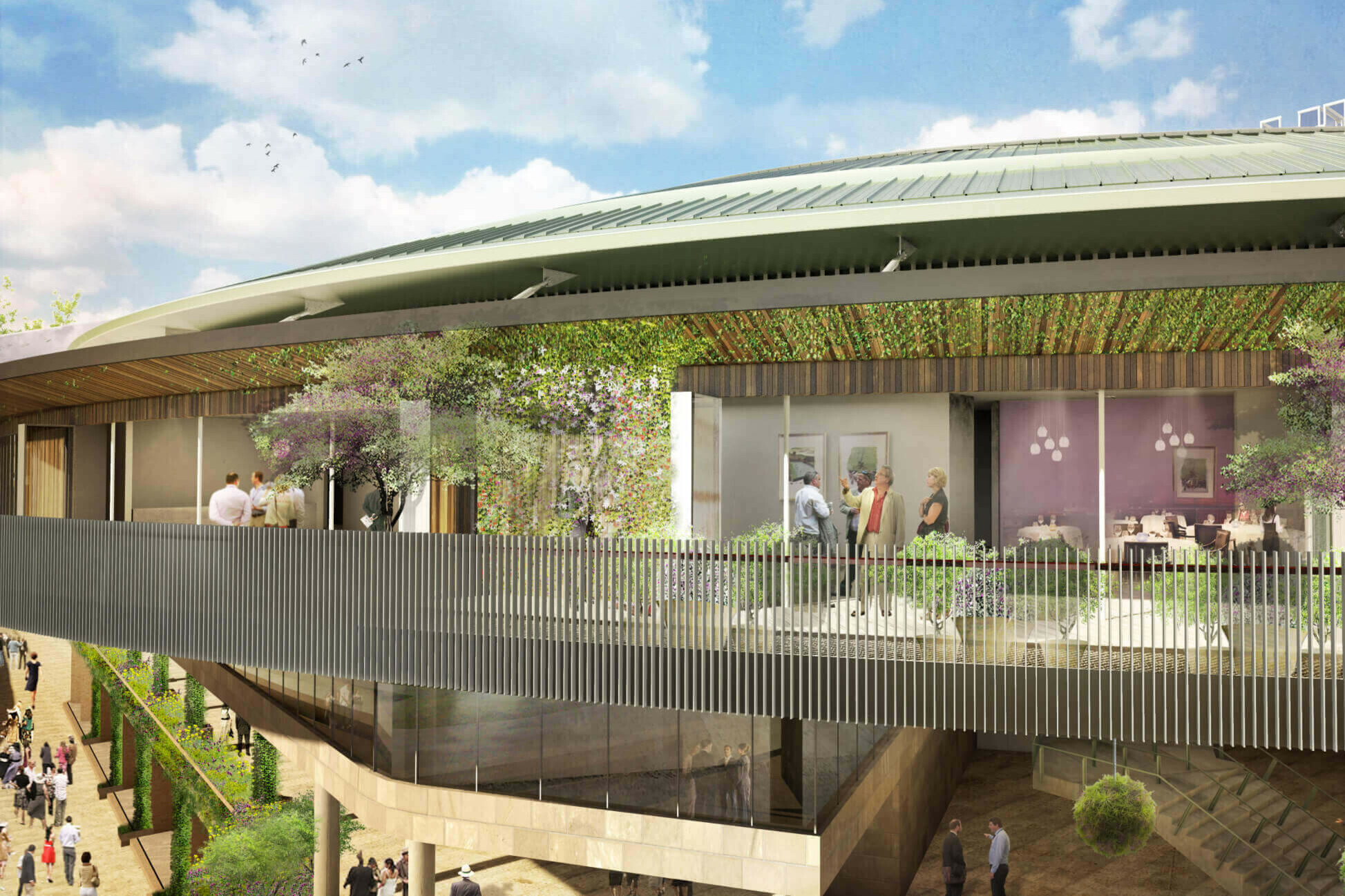 Wimbledon Master Plan | Sports | Projects | GRIMSHAW