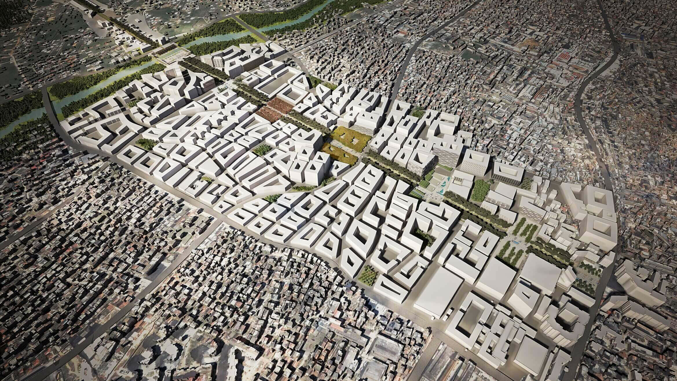 Tirana Master Plan | Master Planning | Projects | GRIMSHAW