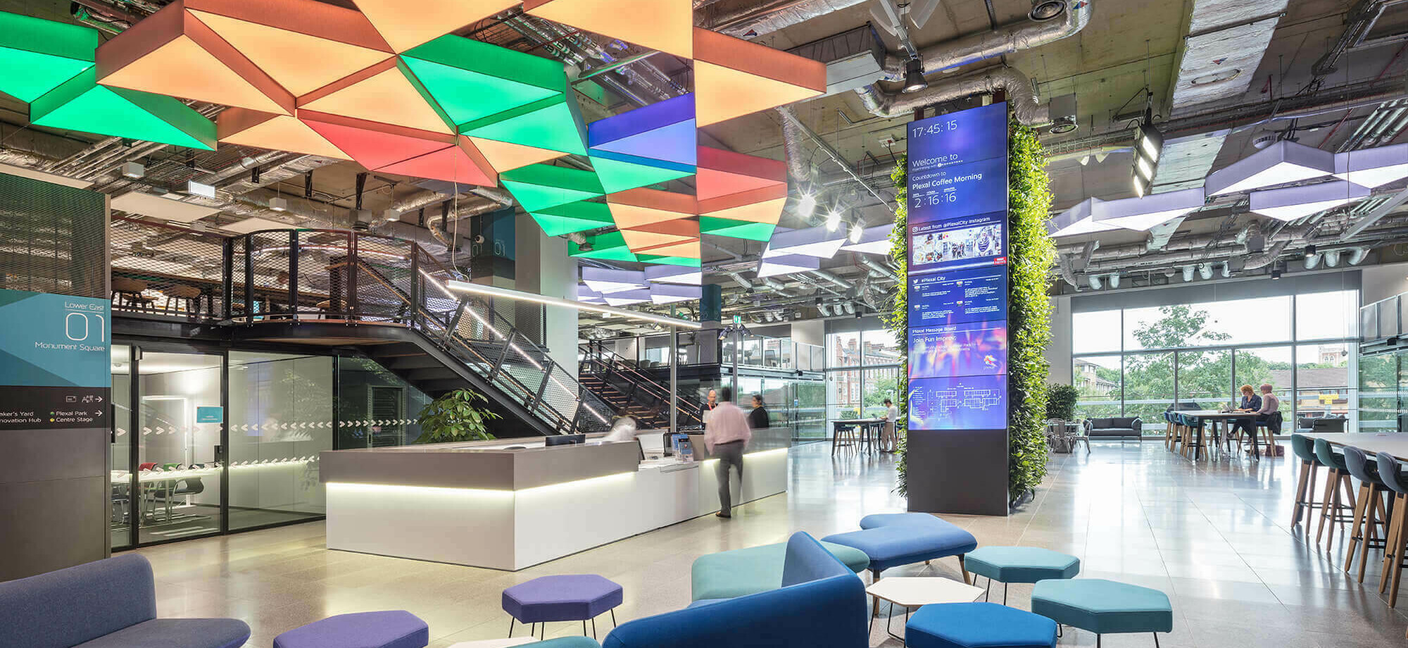 Plexal Innovation Centre | Workplace | Projects | GRIMSHAW