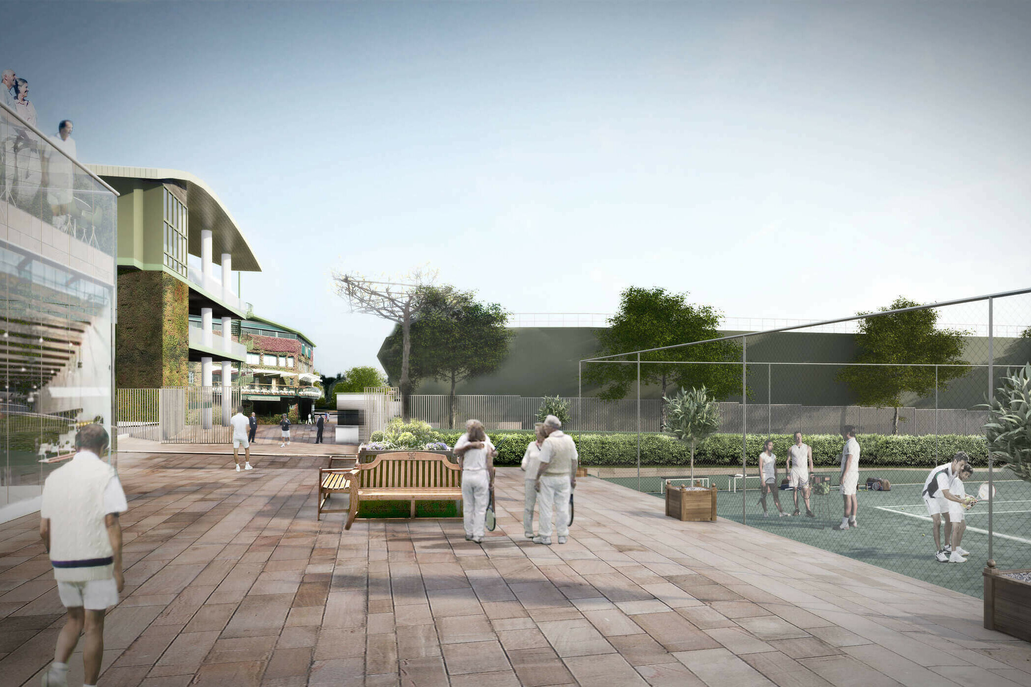 Wimbledon Master Plan | Sports | Projects | GRIMSHAW