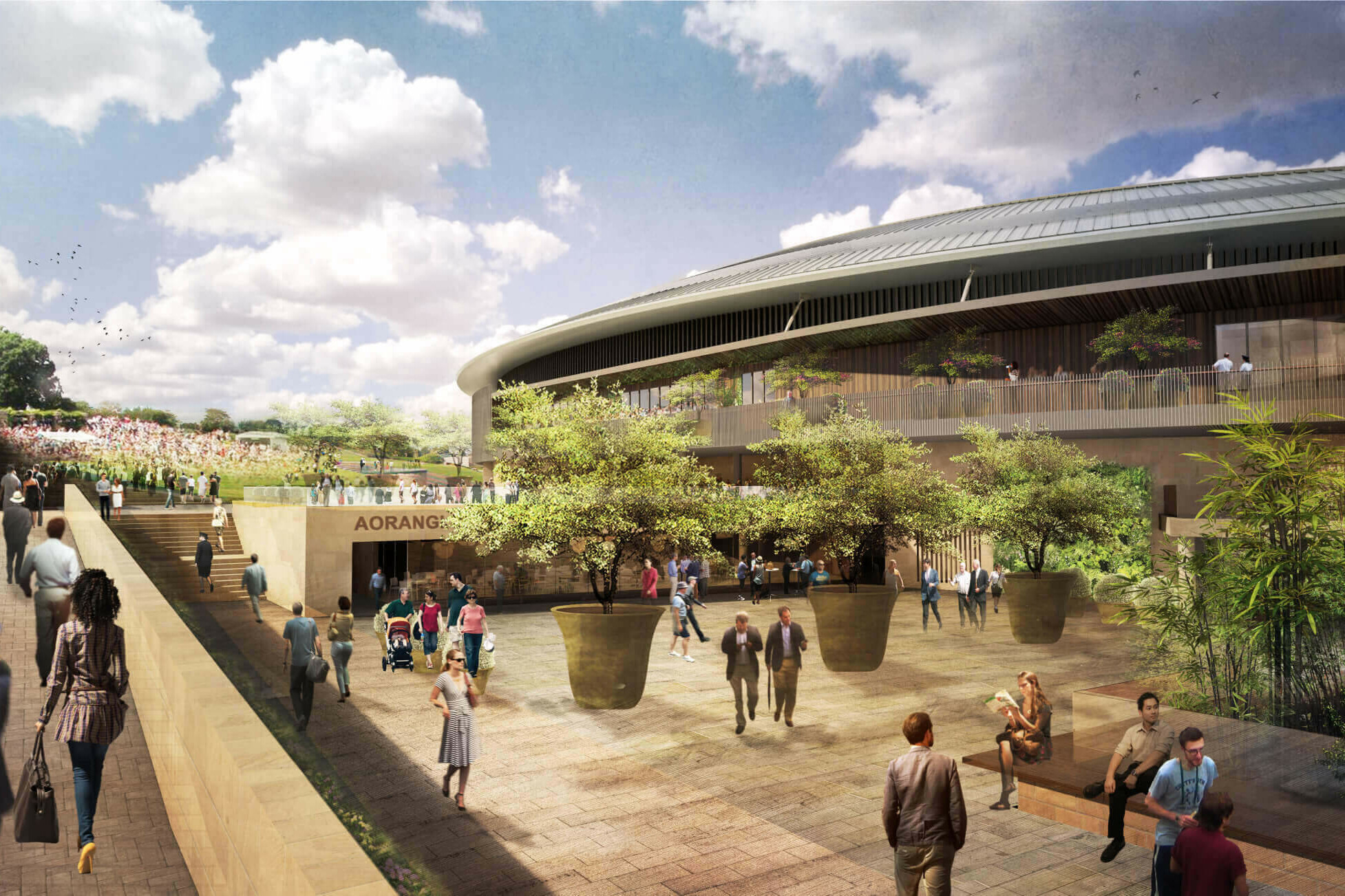 Wimbledon Master Plan | Sports | Projects | GRIMSHAW