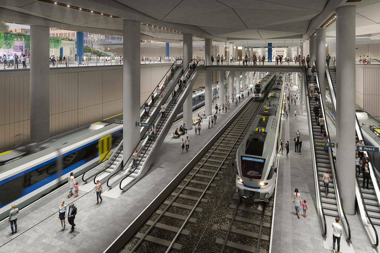 Budapest Nyugati railway station | Rail and Mass Transit | Projects ...