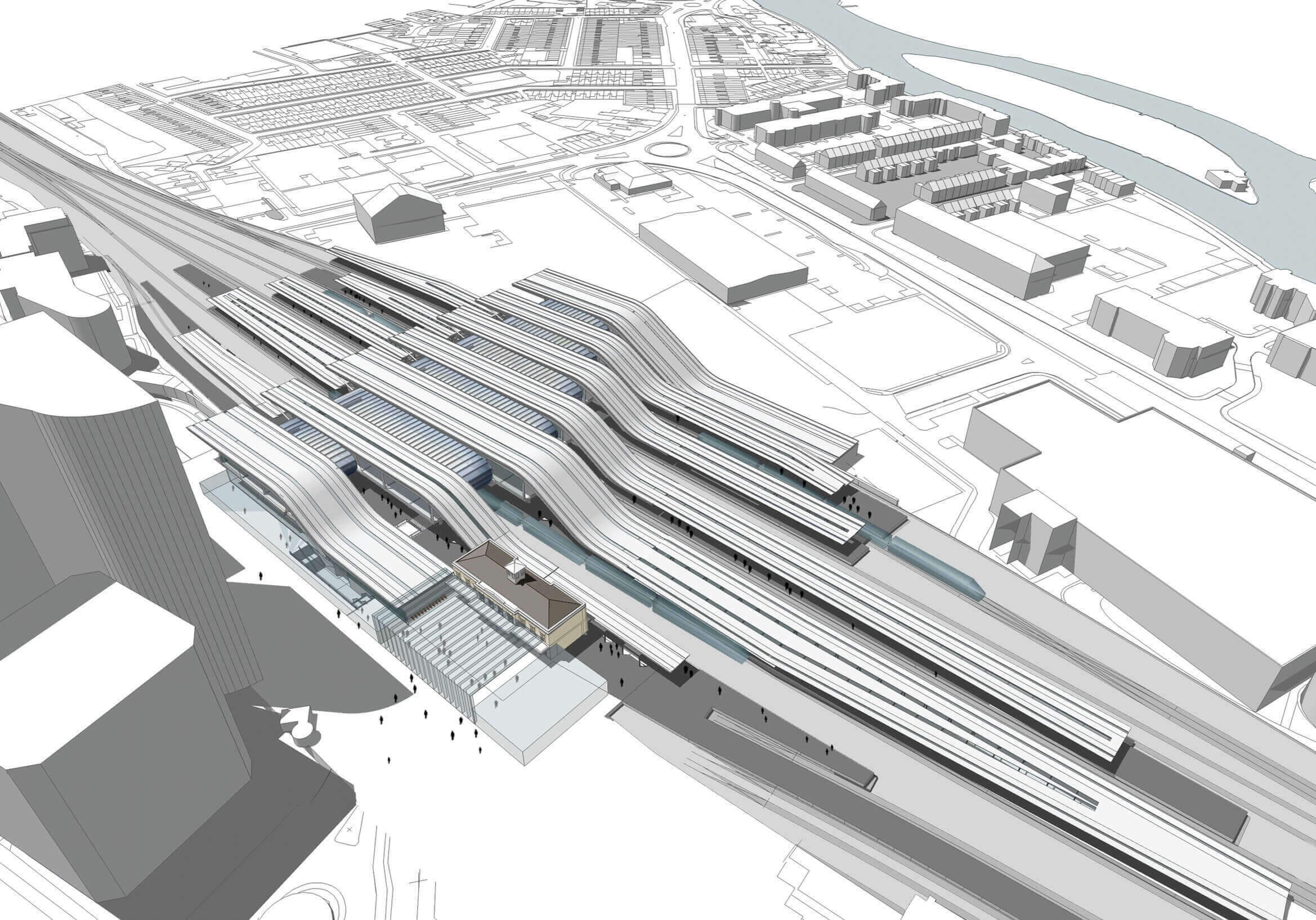 Reading Station | Rail and Mass Transit | Projects | GRIMSHAW