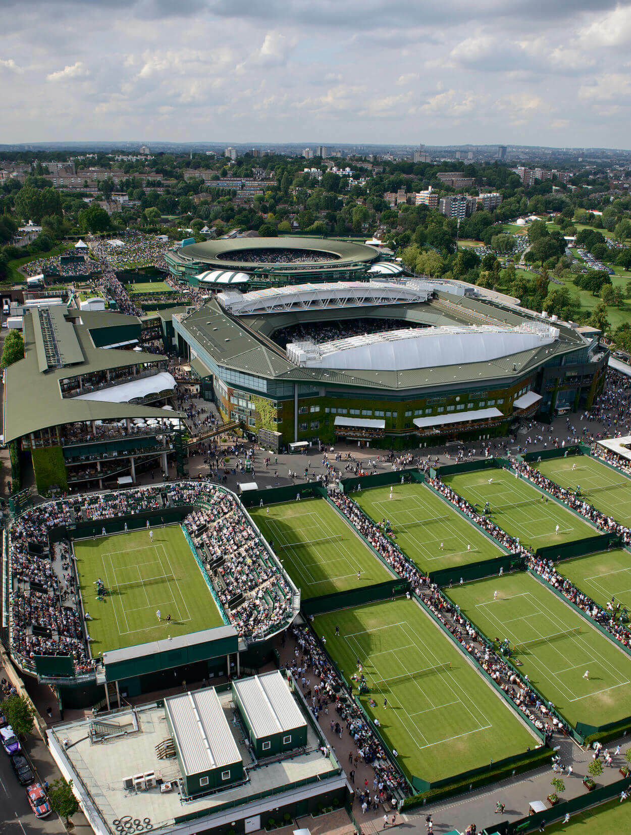 Wimbledon Master Plan | Sports | Projects | GRIMSHAW