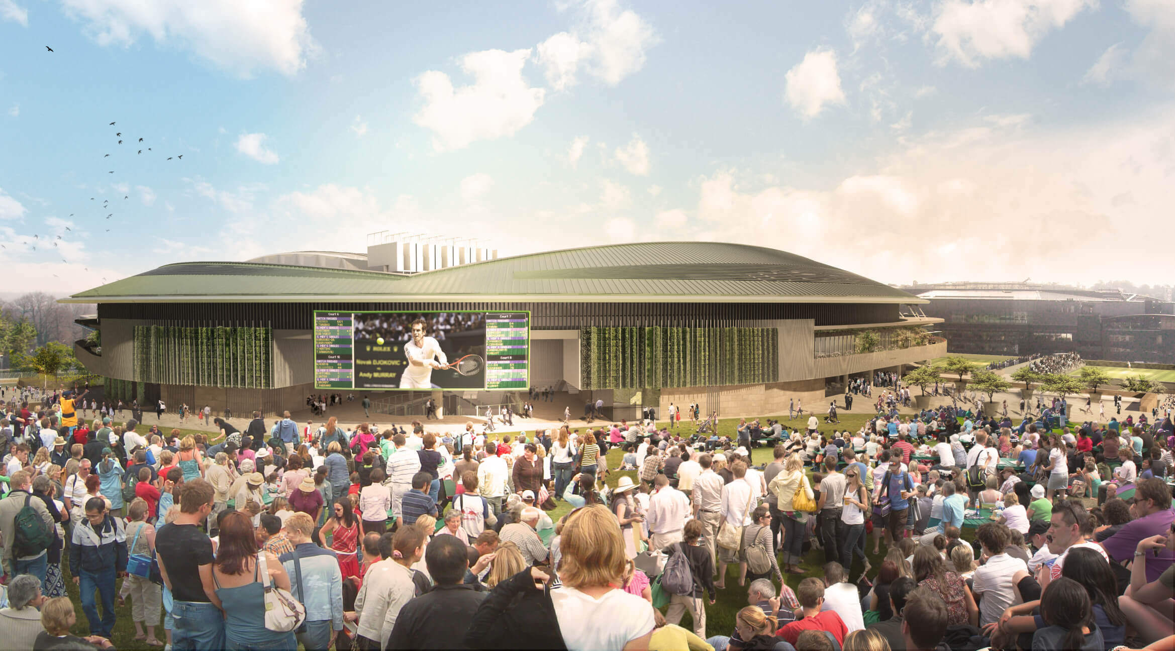 Wimbledon Master Plan | Sports | Projects | GRIMSHAW
