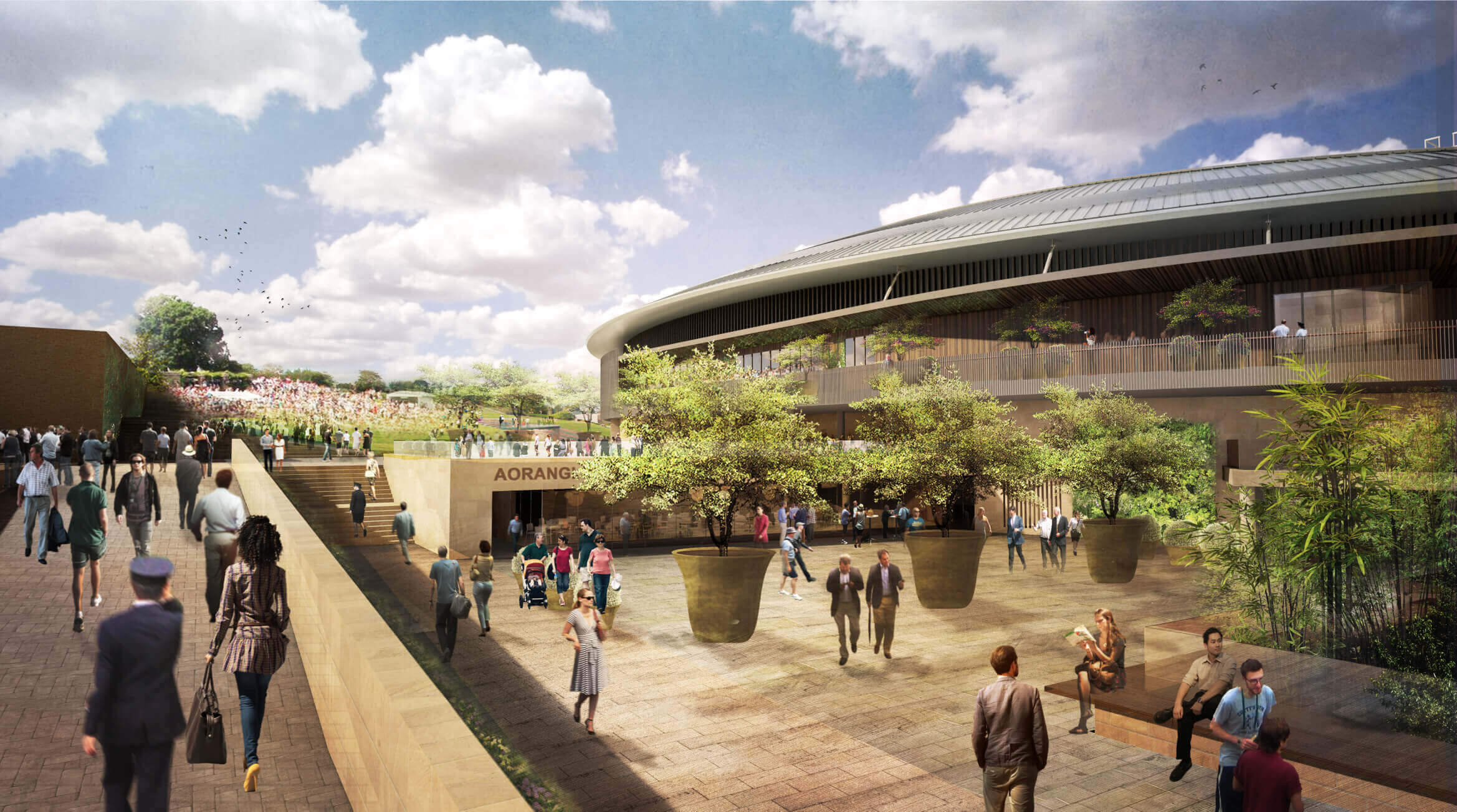 Wimbledon Master Plan | Sports | Projects | GRIMSHAW