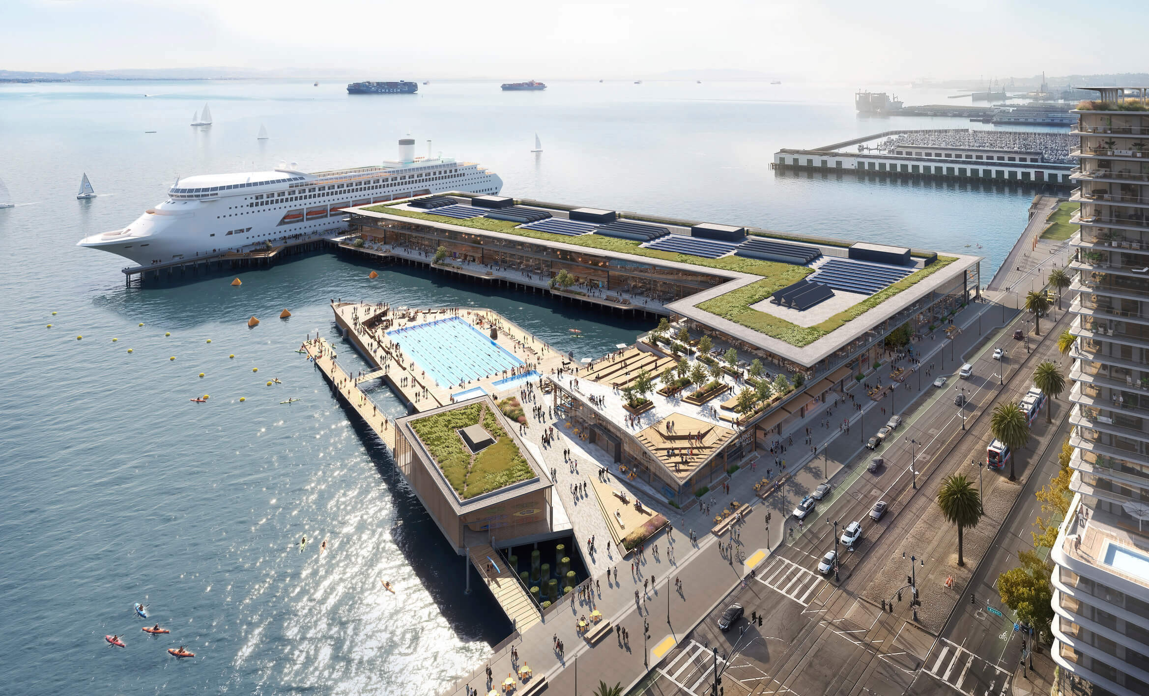 Piers 30-32 and Seawall Lot 330 | Workplace | Projects | GRIMSHAW