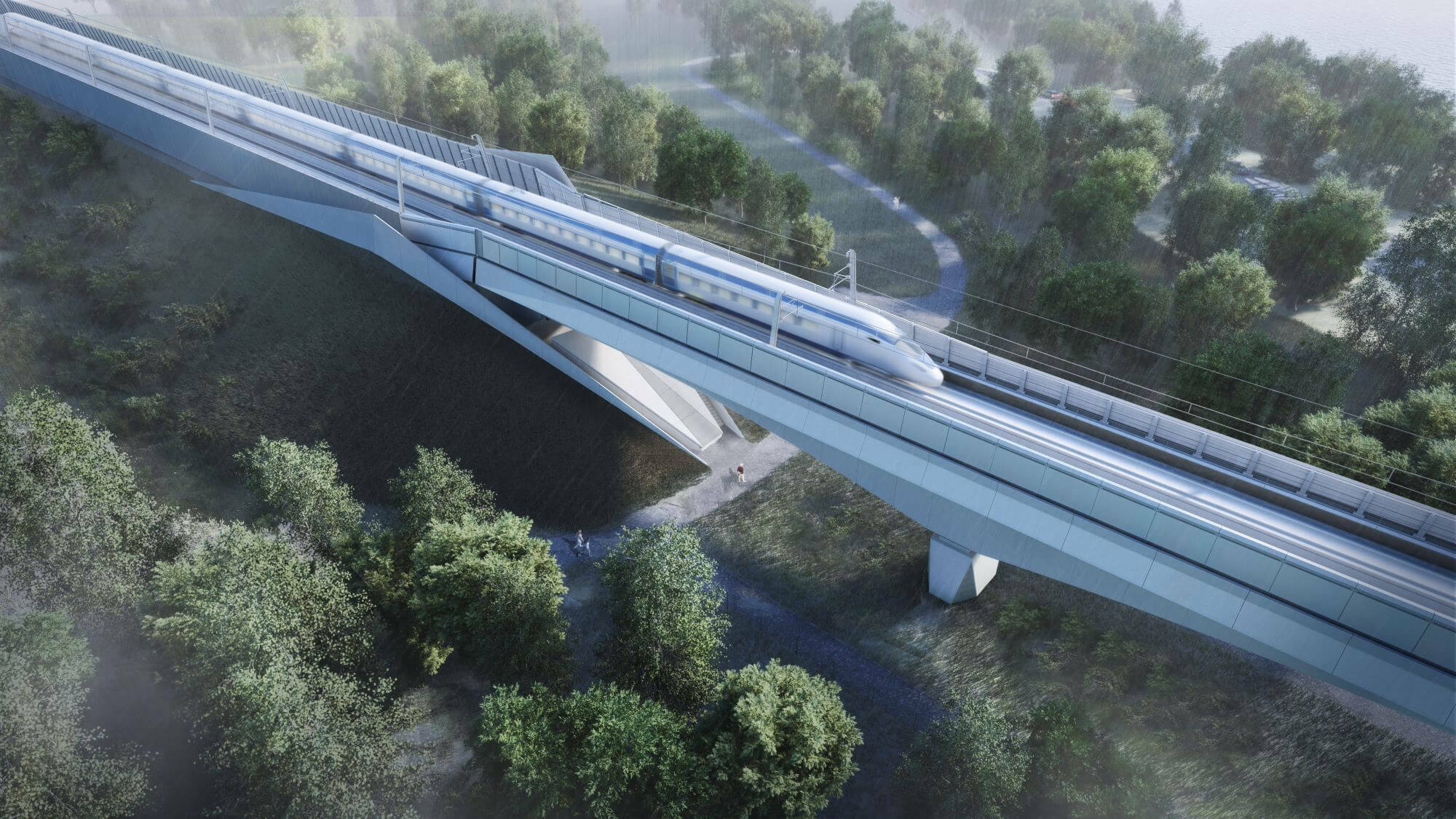 HS2 Colne Valley Viaduct | Bridges and Infrastructure | Projects | GRIMSHAW