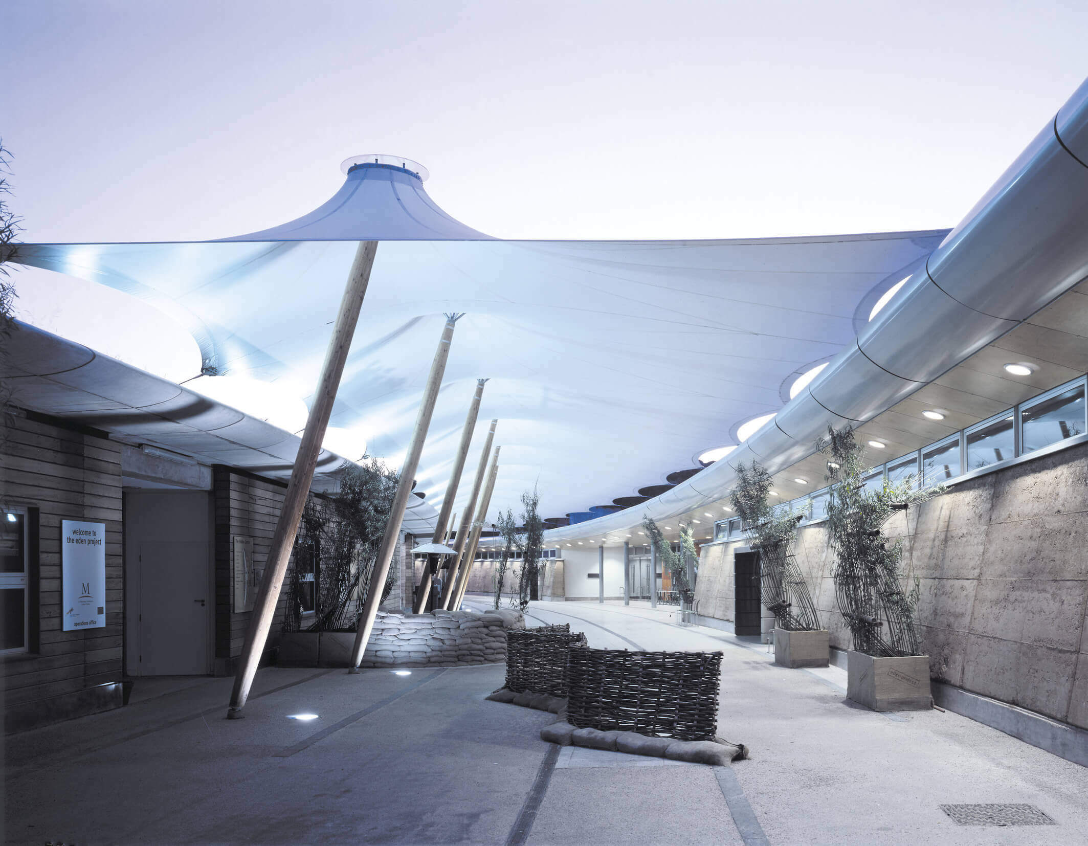 The Eden Project: The Visitor’s Centre | Culture and Exhibition ...